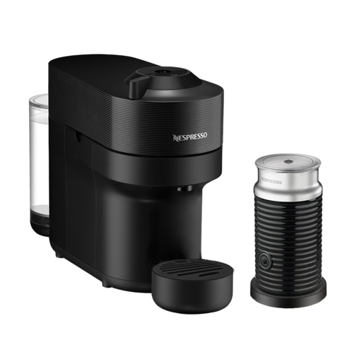 Nespresso Vertuo Pop Coffee Machine with Nespresso Aeroccino 3 Milk Fr ...