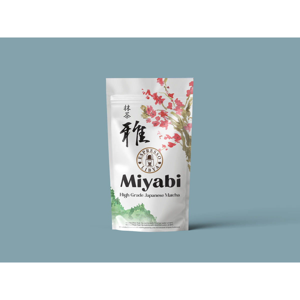 Espresso Libya Miyabi Premium Grade Japanese Matcha Powder - 50g