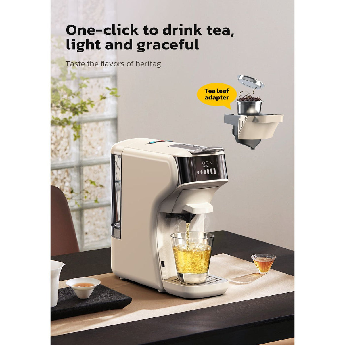 HiBREW 6in1 Coffee Machine H1B - Beige – Espresso Libya