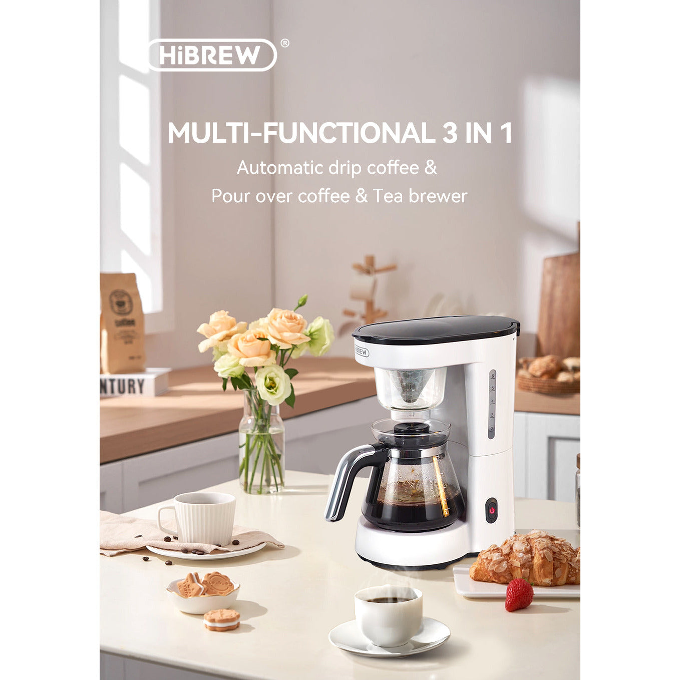 HiBREW H12 - Drip Coffee, Pour over and Tea maker – Espresso Libya